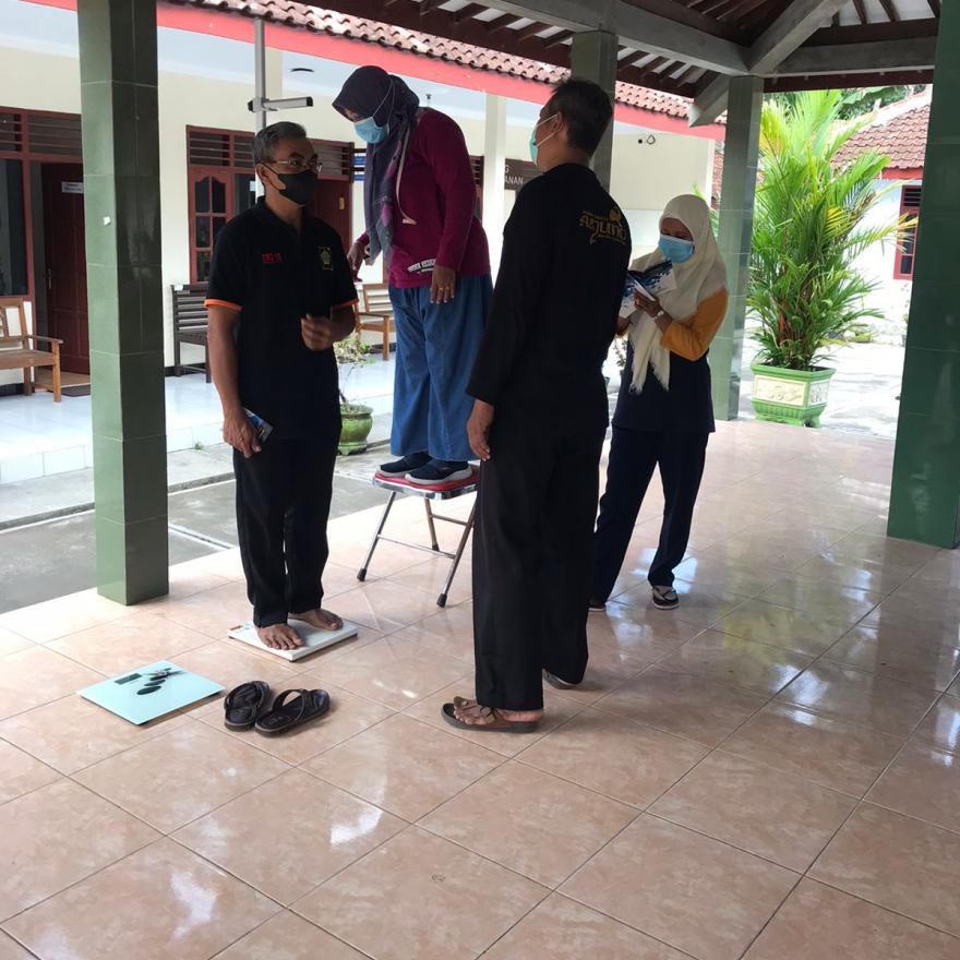 PELAKSANAAN POSBINDU INSTANSI BULAN AGUSTUS - Kalurahan KRANGGAN